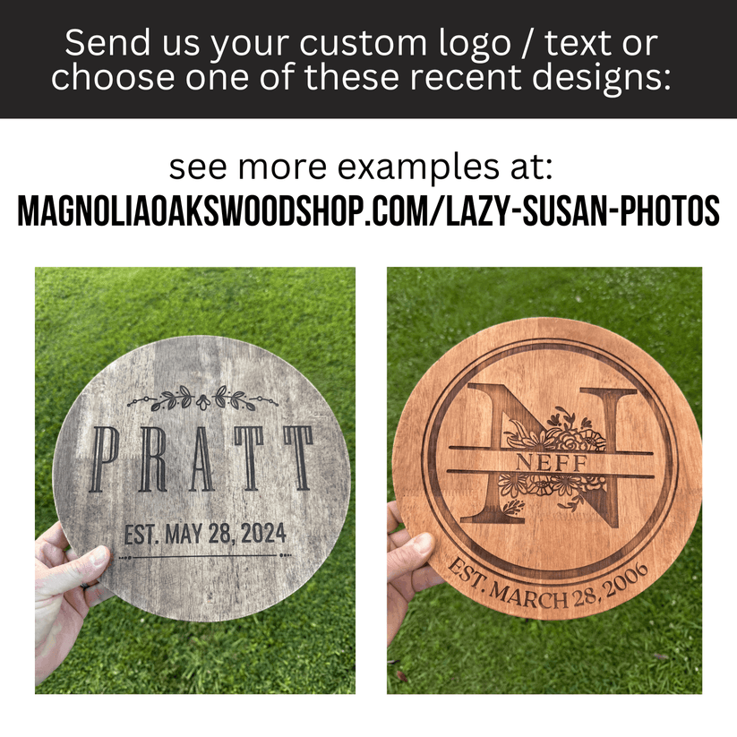 Lazy Susan Turntable, Custom Lazy Susan, Rotating Lazy Susan ...